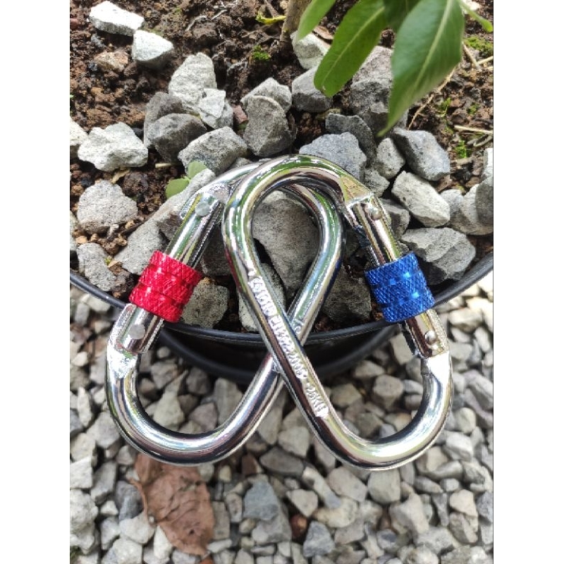 Jual Carabiner Screw Baja | Carabiner Screw Baja Merek Rhino ...