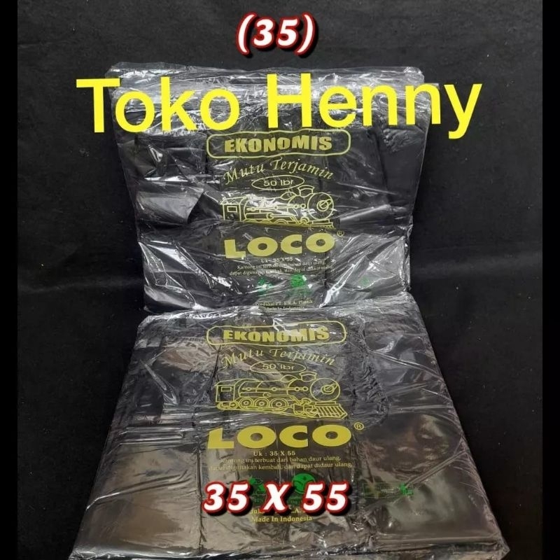 Jual KRESES LOCO EKONOMIS HITAM ukuran 35x55 | Shopee Indonesia