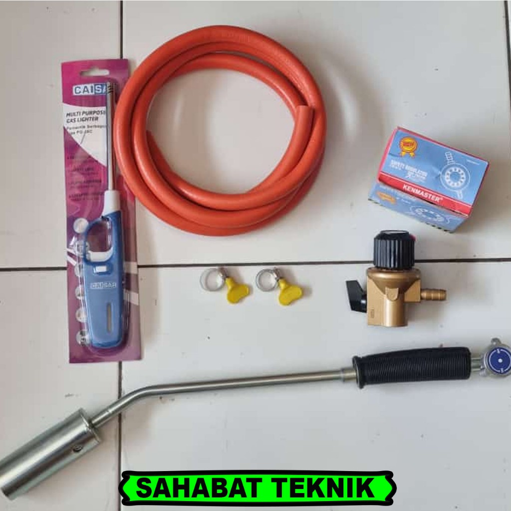 Jual PAKET KOMPLIT Heating Torch Alat Bakar Gas LPG / Blow Torch ...