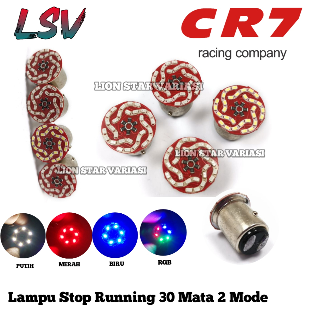 Jual Lampu Stop Rem 30 Mata LED 2 Mode Kedip Running Bisa Untuk Semua ...
