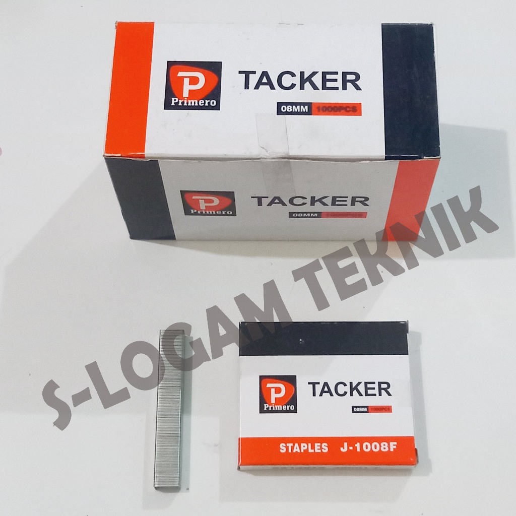Jual Isi Staples Gun Tacker 1008F 8 x 11 mm PRIMERO Refill Paku Tembak ...
