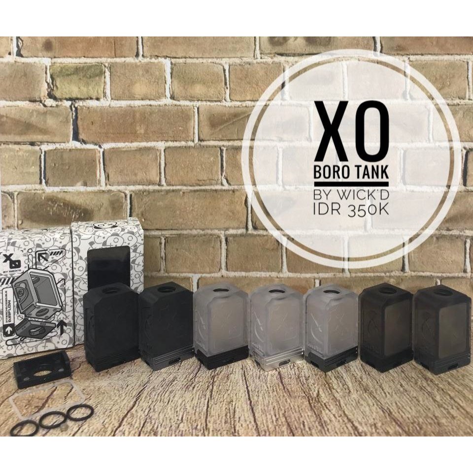 Jual XO Boro Tank by Wick'D | Shopee Indonesia