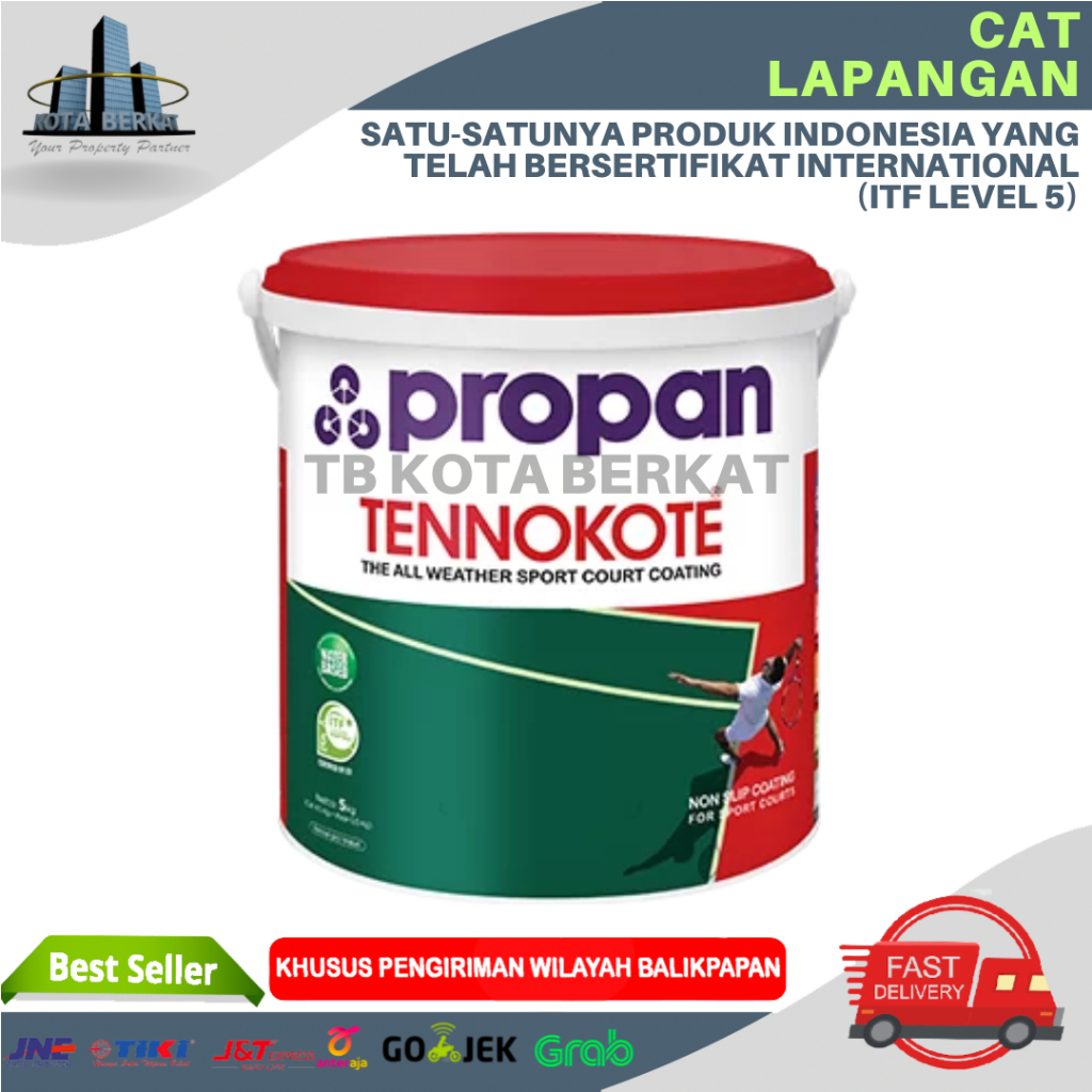 Jual CAT LAPANGAN TENNOKOTE PROPAN 5KG (GALON) | Shopee Indonesia