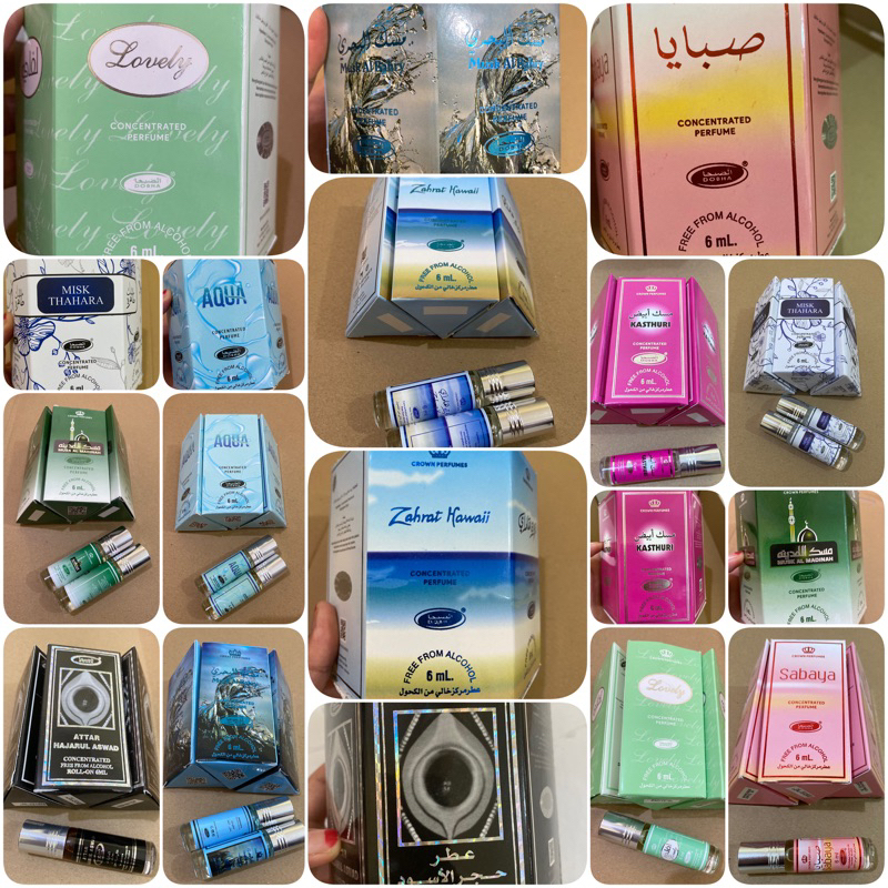 Jual parfum dobha 6 ml / parfum dobha original / oleh oleh haji & umroh ...