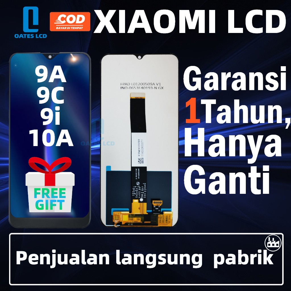 Jual LCD XIAOMI REDMI 9A/9C/9i/10A/Poco C3/Poco C31 UNIVERSAL FULLSET ...