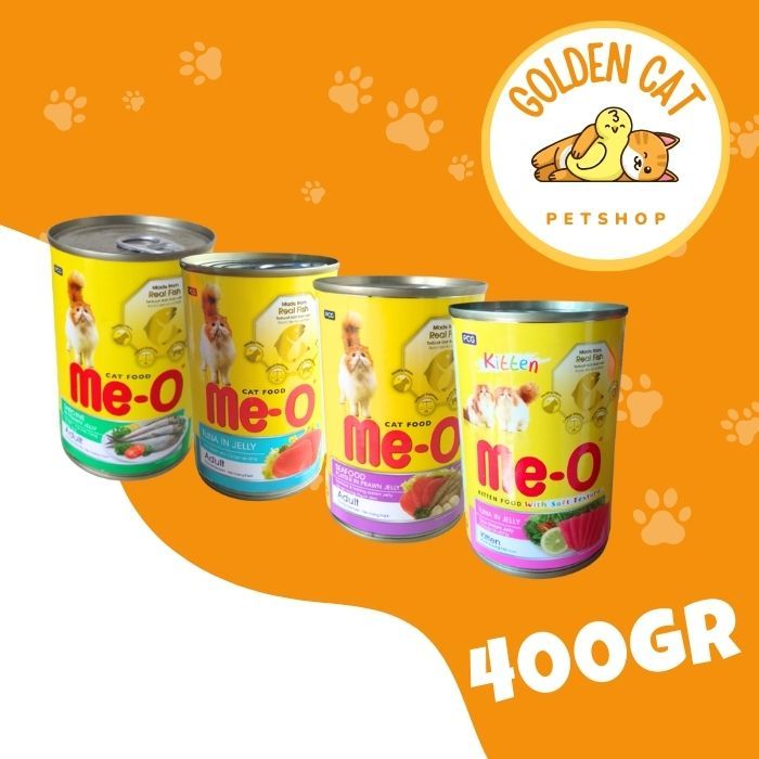 Jual MEO Kaleng 400gr Makanan Basah Kucing MEO | Shopee Indonesia