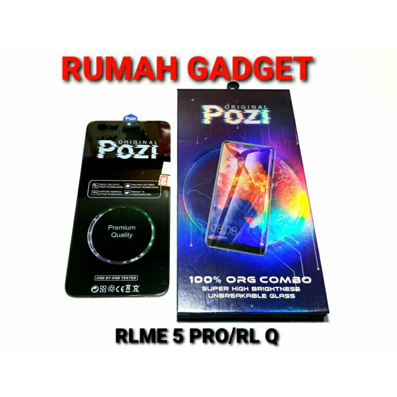 Jual LCD REALME 5 PRO/REALME Q/RMX1971 POZI/TOPABLE FULLSET TOUCHSCREEN ...