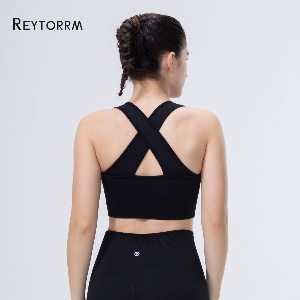 Jual Reytorrm LYCRA® Seamless Sport Bra Push Up BH Pakaian Olahraga ...