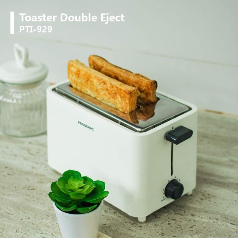 Jual Pensonic Toaster PTL-929 / Pemanggang Roti / Toaster Double Eject ...