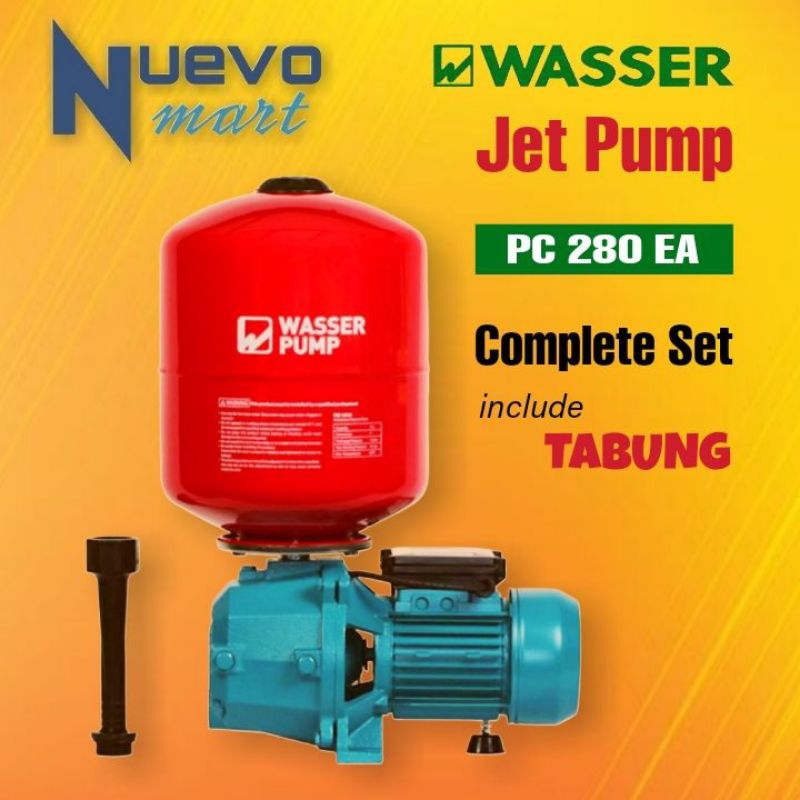 Jual Pompa Air Jet Pump WASSER PC 280 EA Pompa Sumur Dalam | Shopee ...