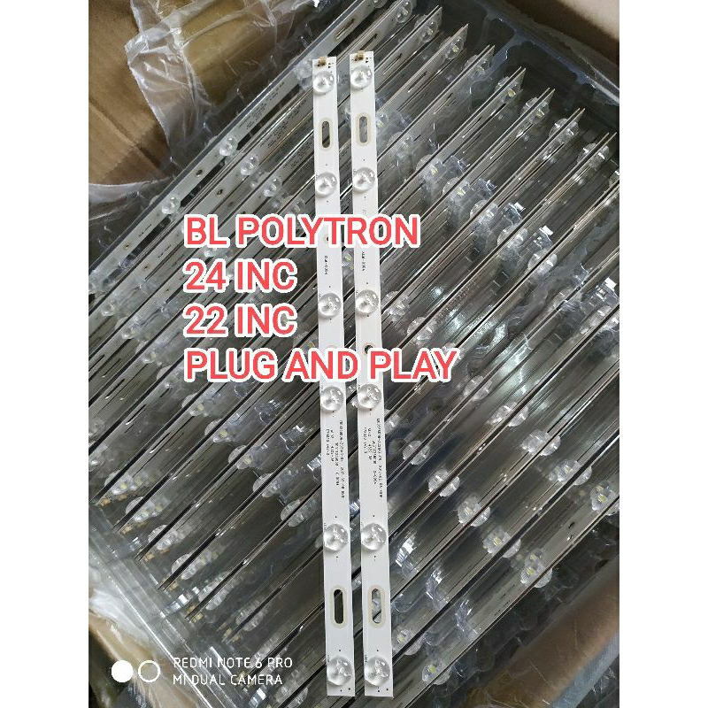 Jual LAMPU BACKLIGHT - BEKLITE - LAMPU TV POLYTRON - 24 INC dan 22 inc - PLUG AND PLAY | Shopee ...