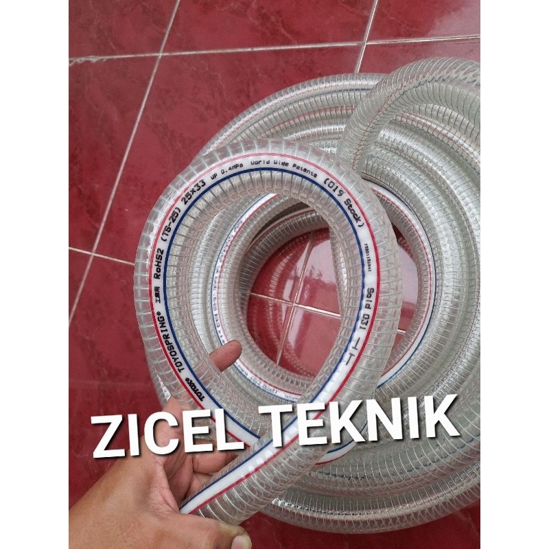 Jual Selang kawat Toyospring Toyox hose 1" ( 1 inch ) harga per meter ...