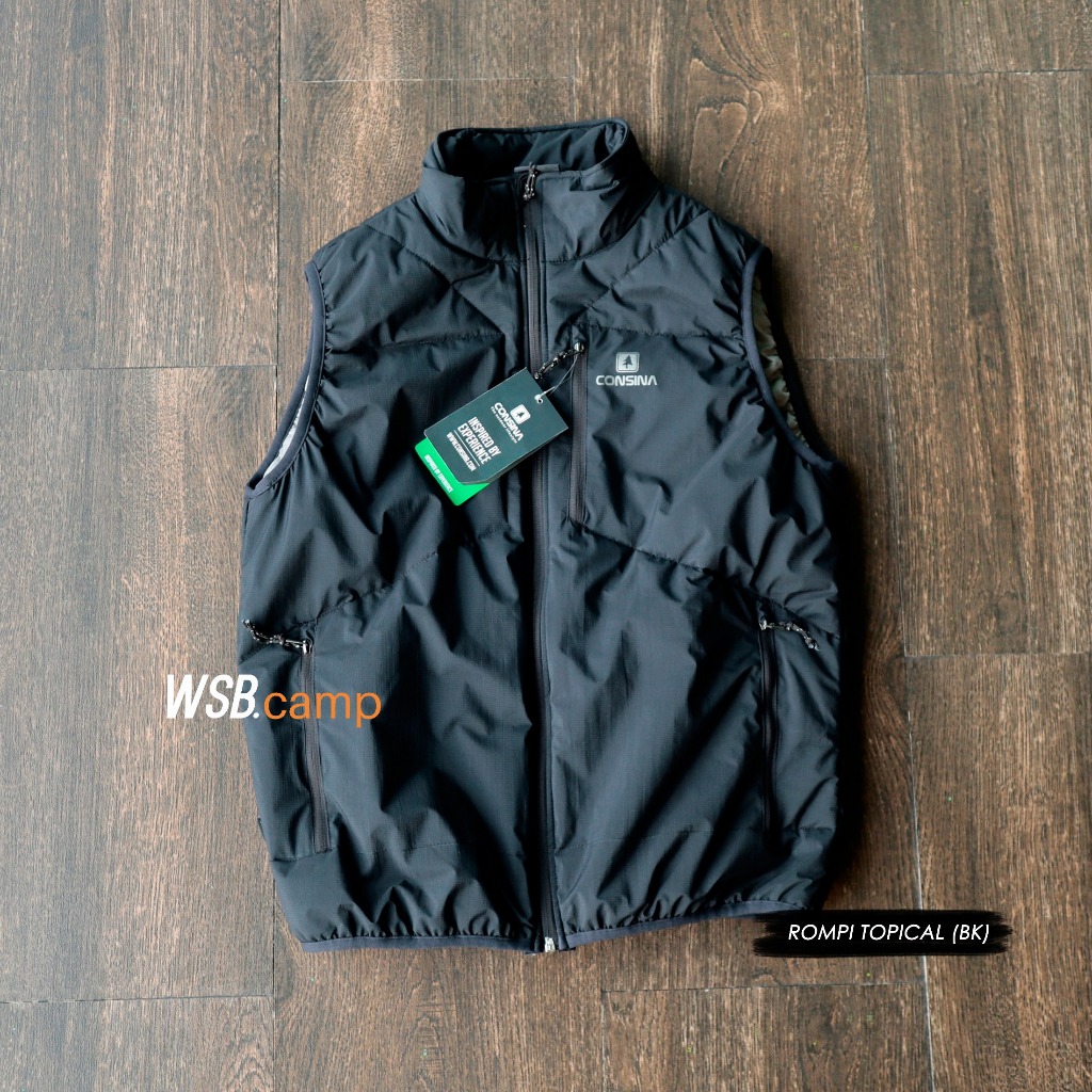 Jual ROMPI CONSINA CAPITAL - TOPICAL VEST GUNUNG - VEST MOTOR | Shopee ...