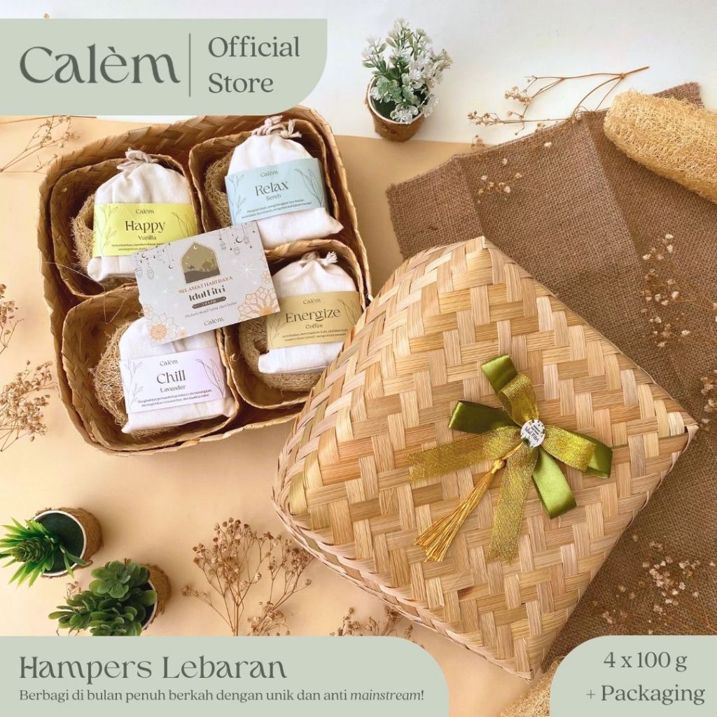Jual Hampers Lebaran Unik Sabun Calem Sabun Mandi Alami dan Natural ...