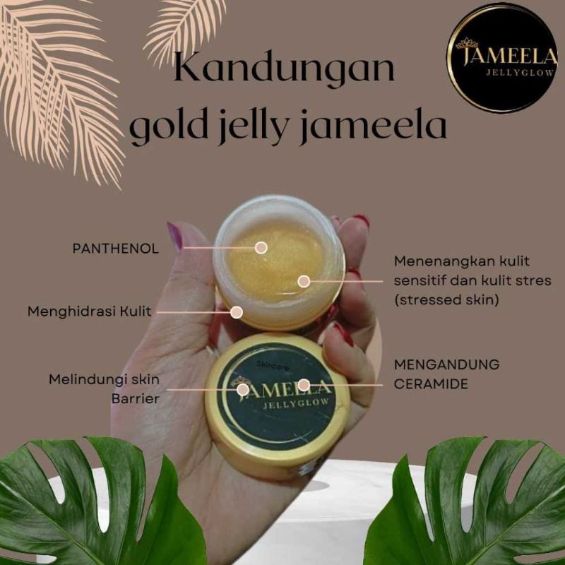 Jual FREE GIFT GOLD JELLY JAMEELA JELLY GLOW 100% ORIGINAL | Shopee ...