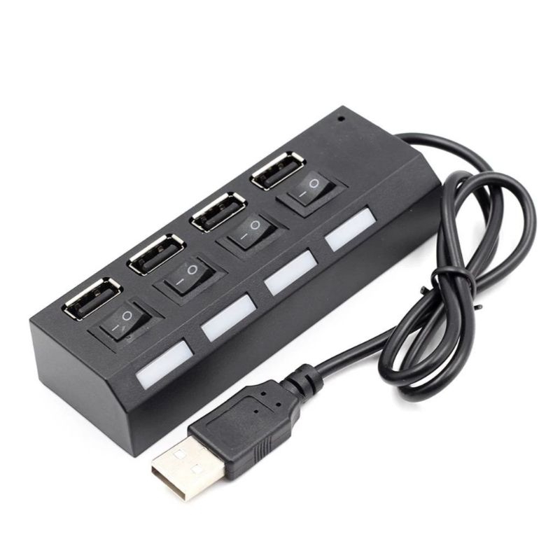 Jual USB HUB 2.0 4 PORT BISA ON/OFF | Shopee Indonesia