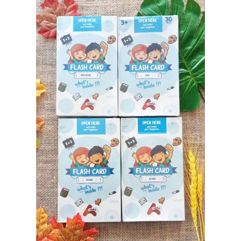 Jual Flashcard edukasi/Flashcard ashop | Shopee Indonesia