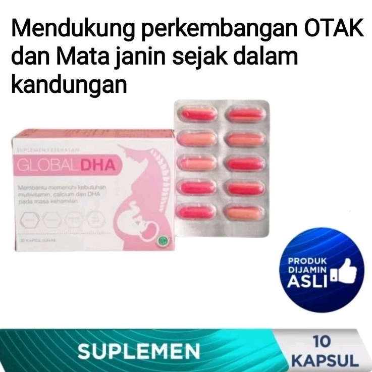 Jual Global DHA (Membantu Memenuhi Kebutuhan Multivitamin, Kalsium Dan ...