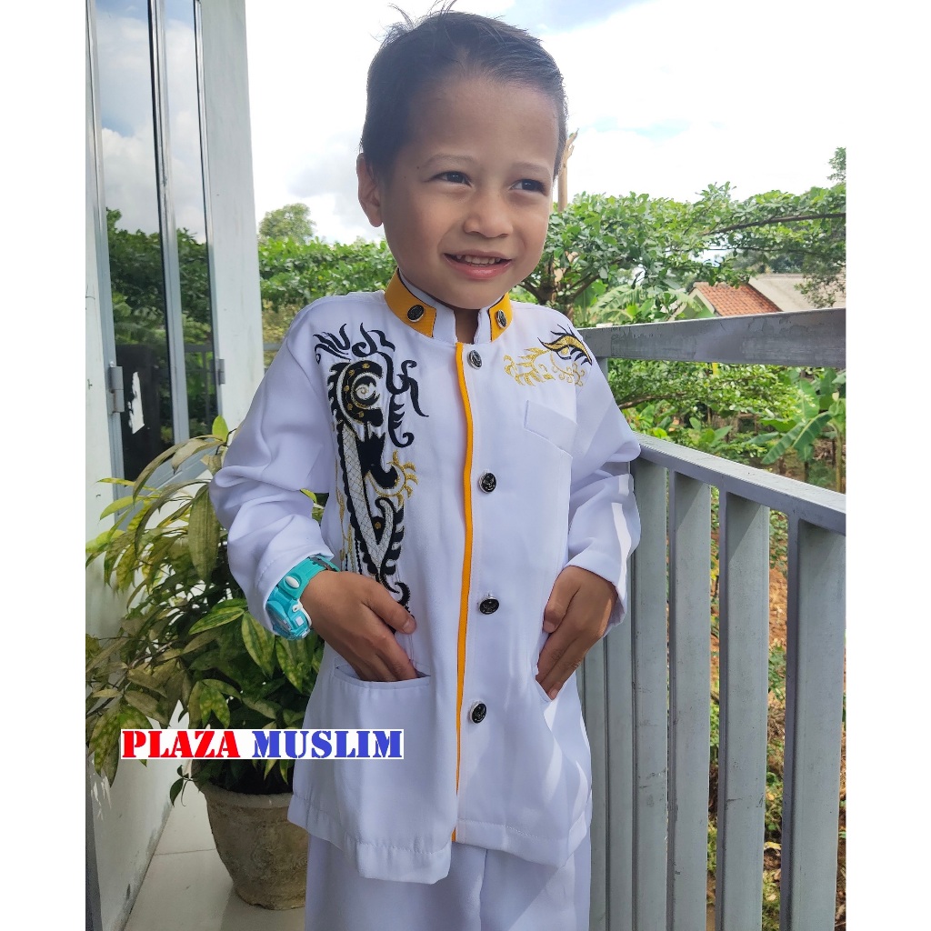 Jual Jasko Setelan Anak/ Baju dan Celana Jas Koko Pakaian Muslim Anak ...