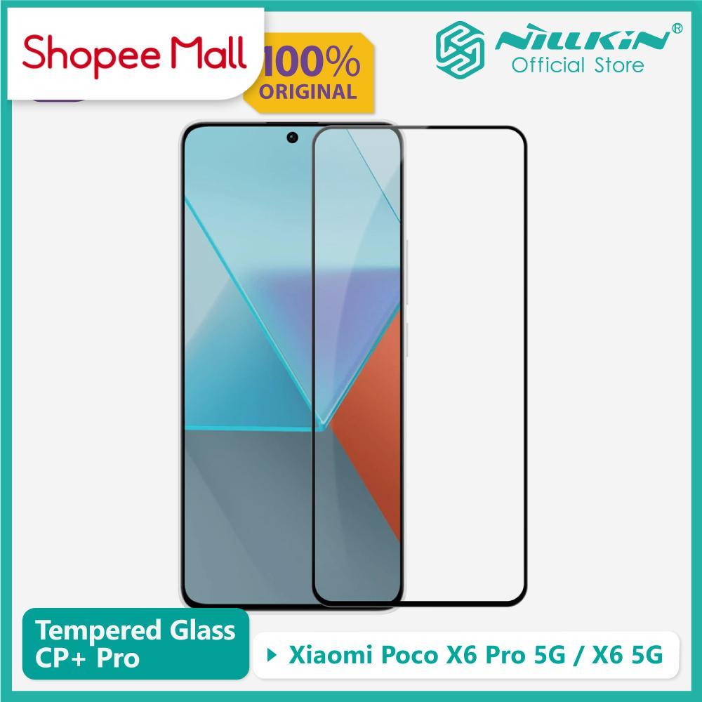 Jual Tempered Glass Xiaomi Poco X6 5G / X6 Pro 5G Nillkin CP+ Pro Full ...