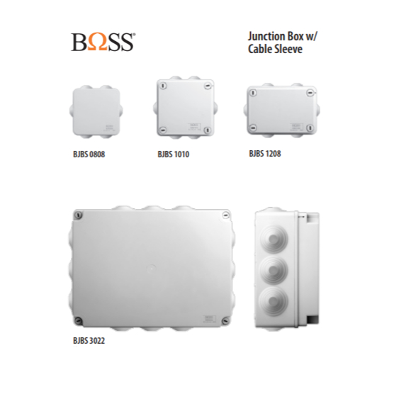 Jual Junction Box BOSS 80x80x40 / 100x100x50 / 120x80x50 Pelindung ...