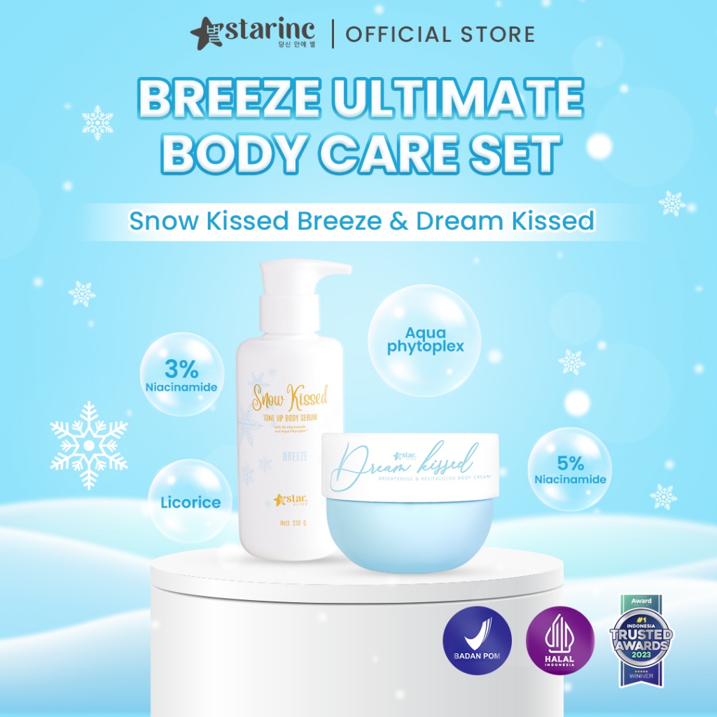 Jual Package Skin Nutrition Dream Kissed and Instant Tone Up Body Serum ...