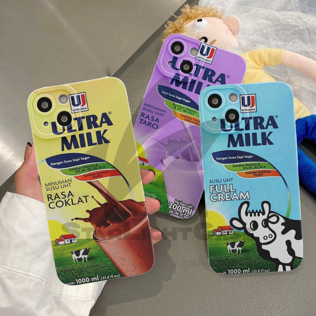 Jual SLC04 - Starlightcase Casing Softcase Silikon Motif Susu Ultra Keren Ready Untuk Semua Type ...