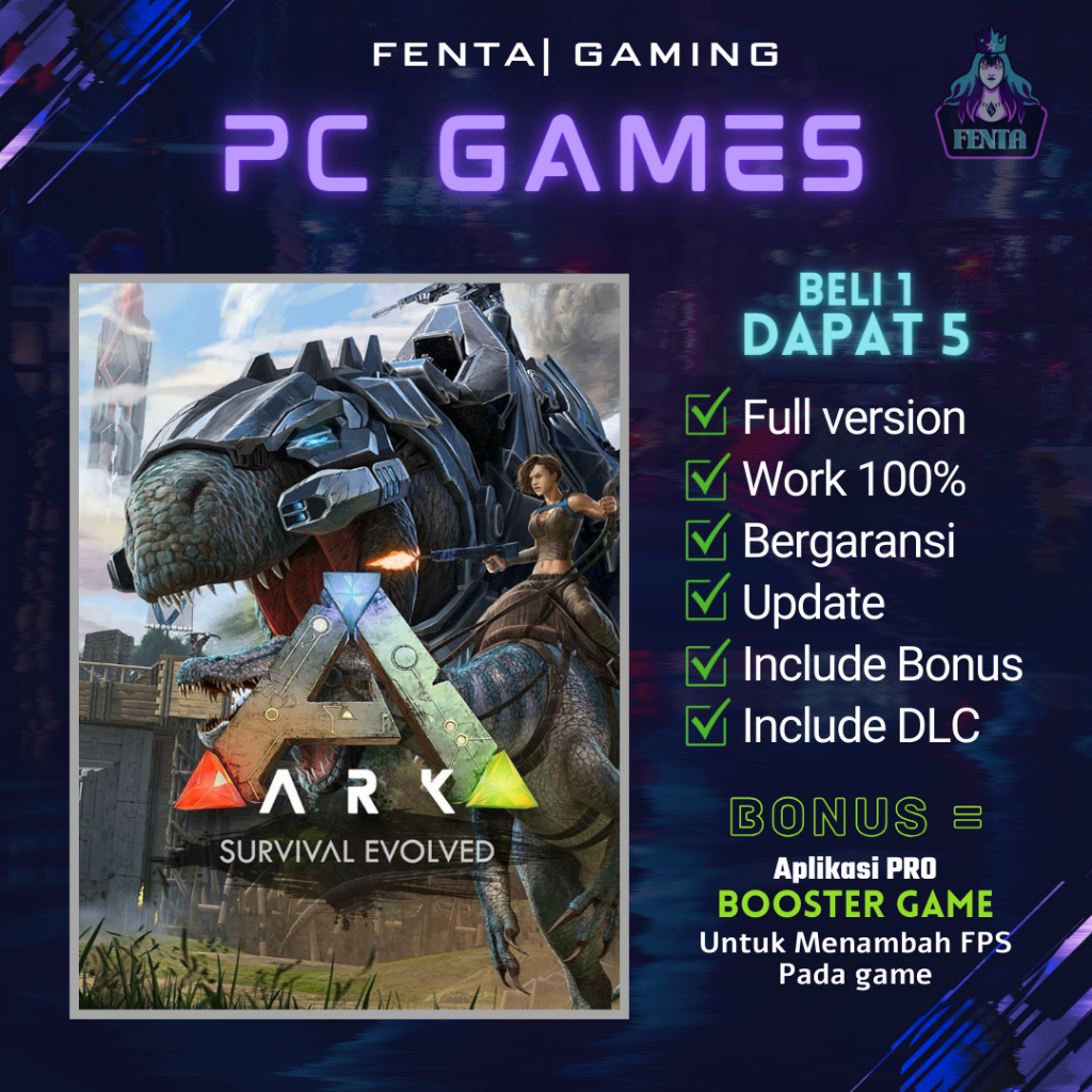 Jual Ark Survival Evolved Explorers Edition Game Pc Game Laptop