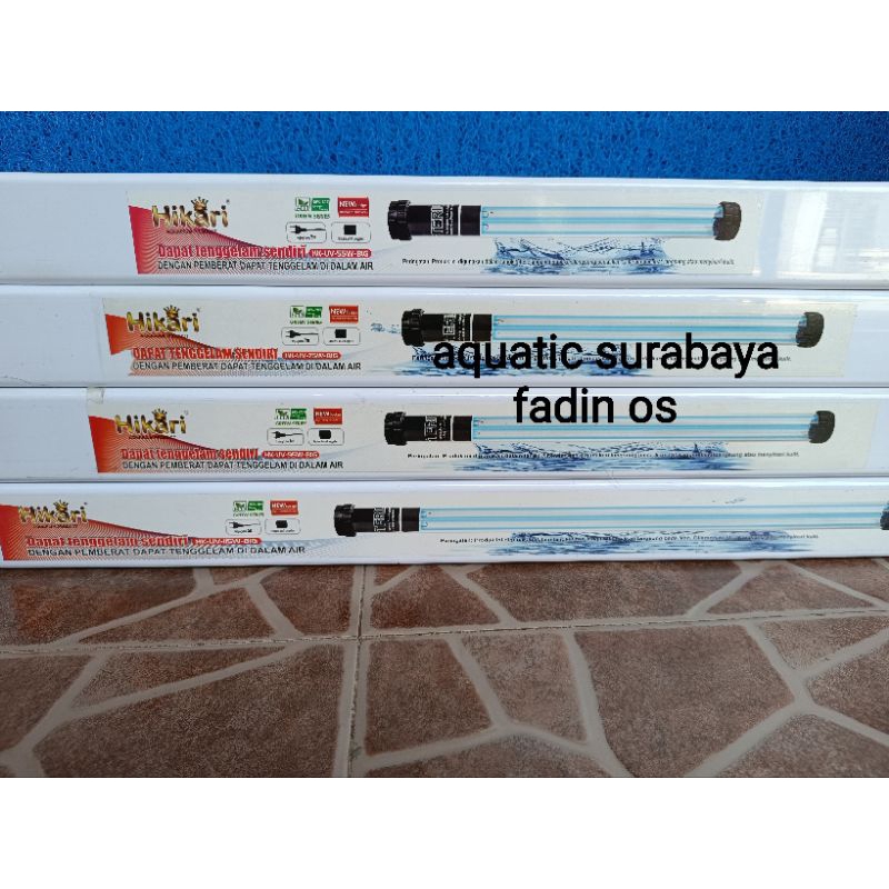 Jual HIKARI LAMPU UV KOLAM KOI STERILISASI ALGAE UV KOLAM KOI 55/75/95/115 WATT | Shopee Indonesia