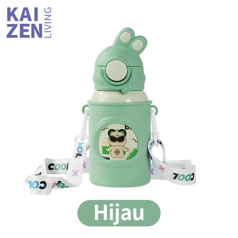 Jual Letyeah & Kaizenliving Botol Thermos anak kartun lucu 304 stainless steel BPA Free/Botol ...