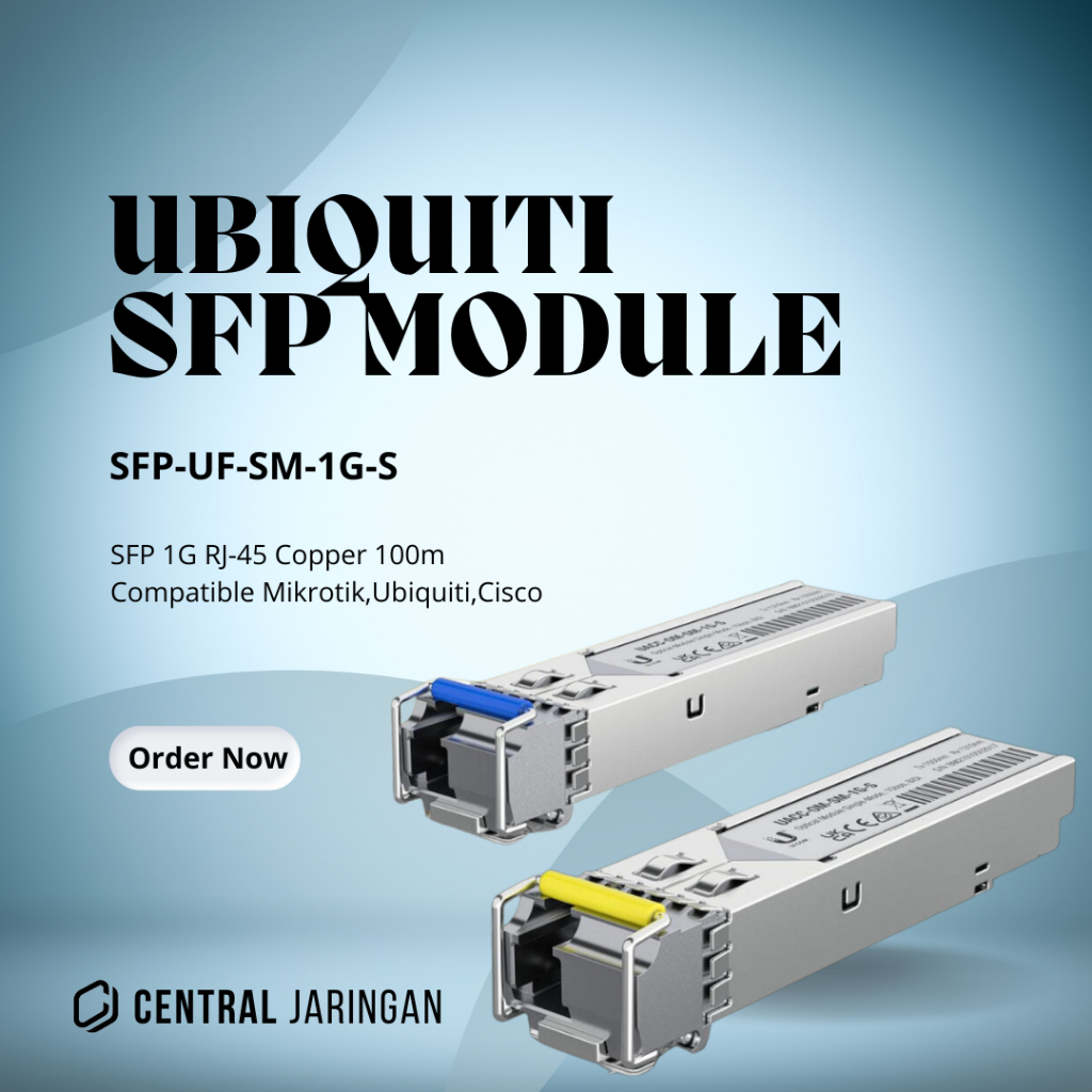 Jual UBIQUITI UF-SM-1G-S (B+Y) UFiber Single Mode 1Gbps BIDI SFP Module | Shopee Indonesia