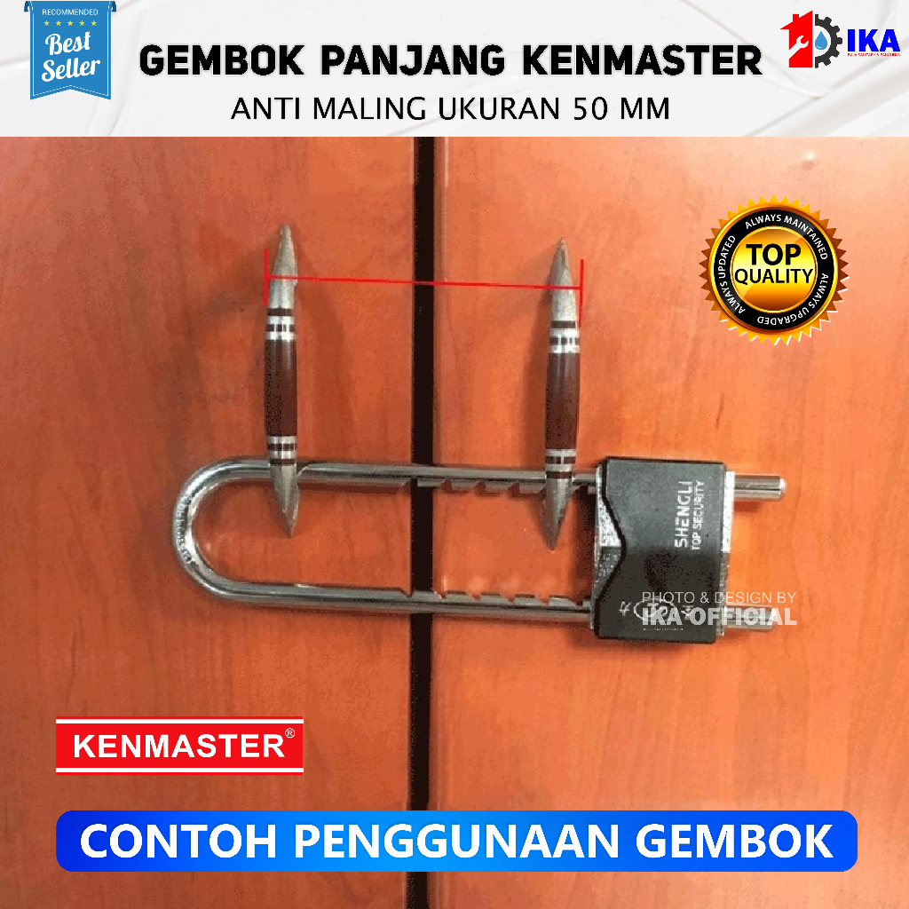 Jual Kunci Gembok Cakram Original Kenmaster Terlaris Murah Gembok 50 mm ...