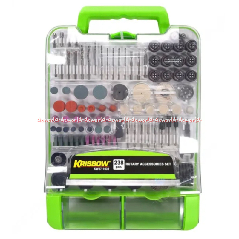 Jual Krisbow 238pcs Rotary Tool Accessories Peralatan Bor Aksesoris ...