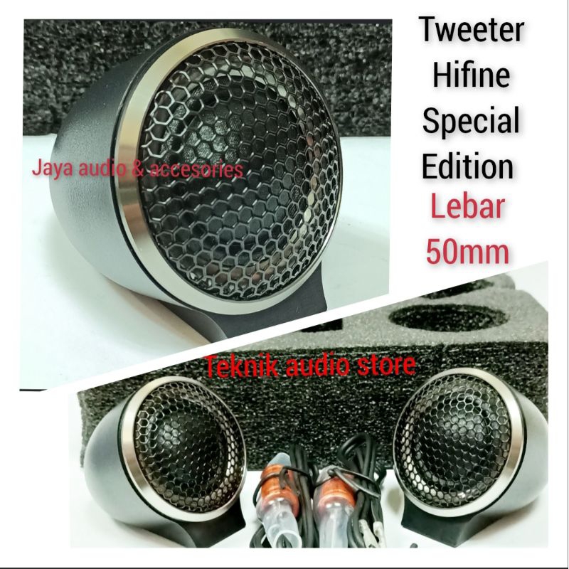 Jual Tweeter Hifine Chrome Car Audio Mobil Special Edition original ...