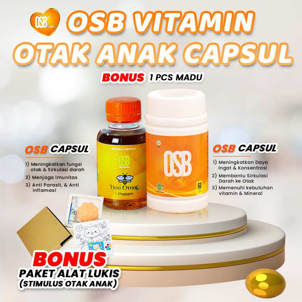 Jual Vitamin Otak Anak Cerdas Daya Ingat Suplemen Nutrisi Pintar Paling ...