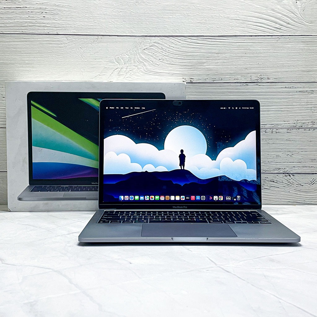 Jual MacBook Pro M1 2020 MYD82 13inch Touchbar 8/256GB Space Grey ...