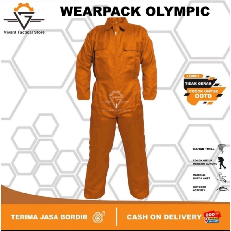 Jual wearpack safety termurah / werapack kerja / wearpck bengkel ...