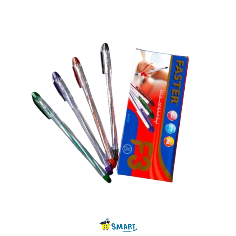 Jual FASTER BALLPOINT F3 HITAM | Shopee Indonesia