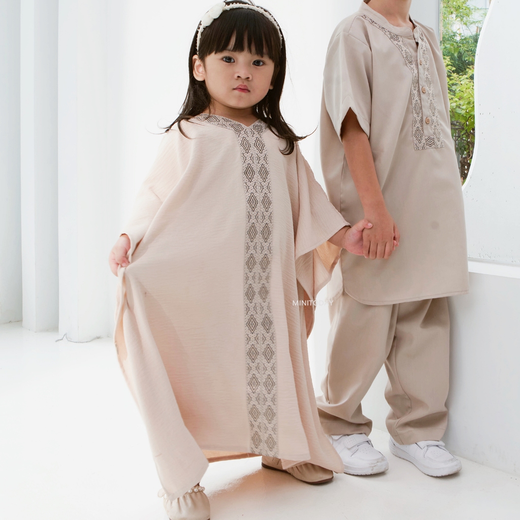 Jual Batwing Kaftan ( Kaftan ANAK Premium MINITODAY ) | Shopee Indonesia