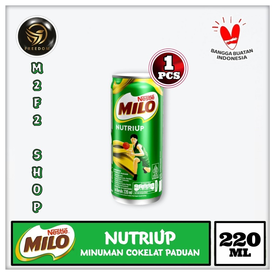 Jual Milo ACTIVE GO NutriUp Cokelat & Susu UHT Kaleng | Can - 220 ml ...