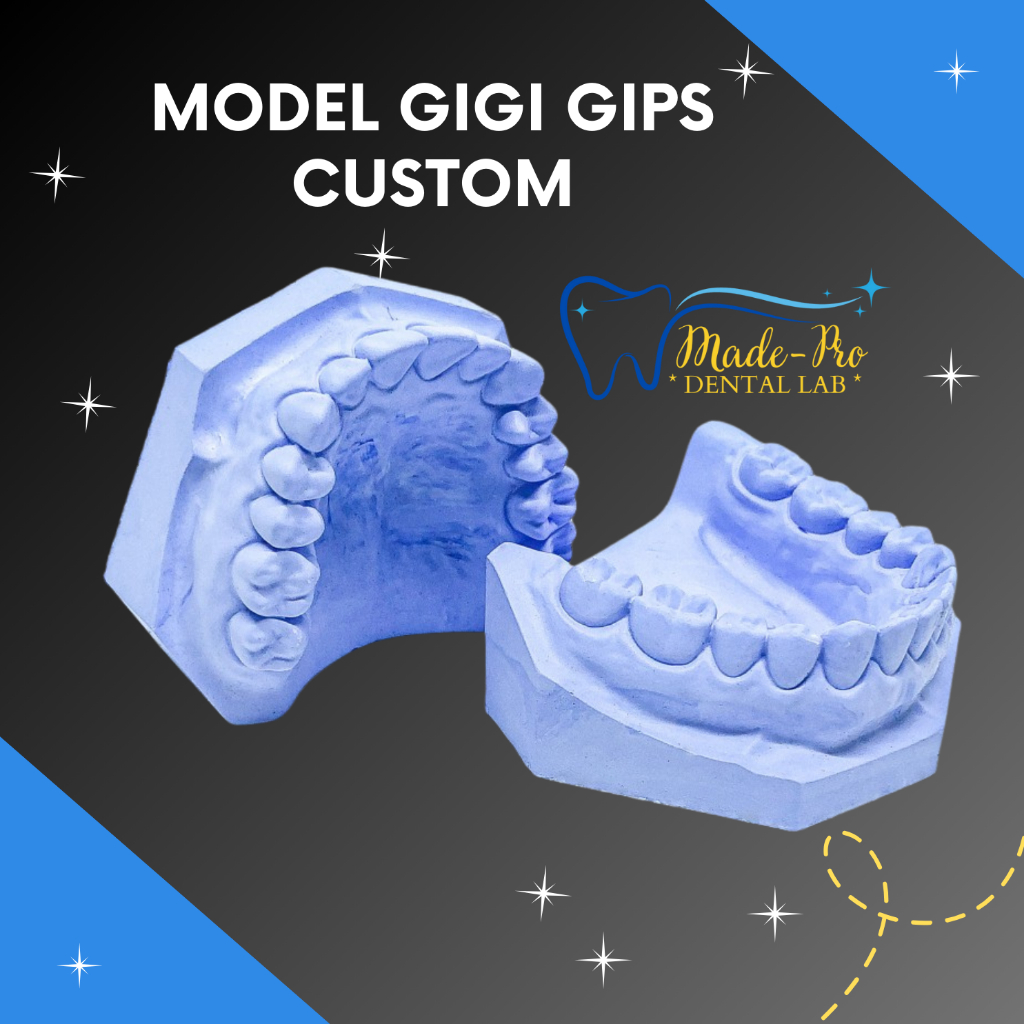 Jual Model Gigi Gips Custom | Shopee Indonesia