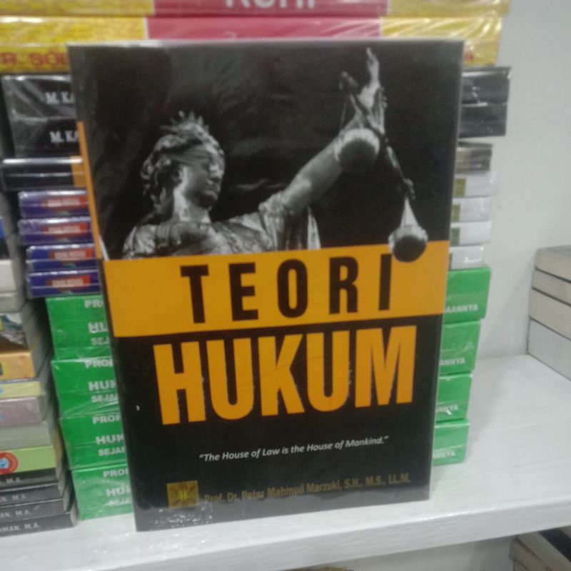 Jual TEORI HUKUM - PROF DR PETER MAHMUD MARZUKI SH MS LLM | Shopee Indonesia