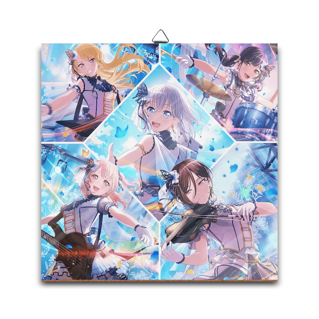 Jual Poster dinding kayu anime GROUP MEMBER MORFONICA - BANG DREAM ...