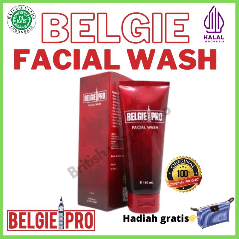 Jual BELGIE PRO FACIAL WASH WHIT EXTRACH PROPOLIS DAN ANTI AGING ...