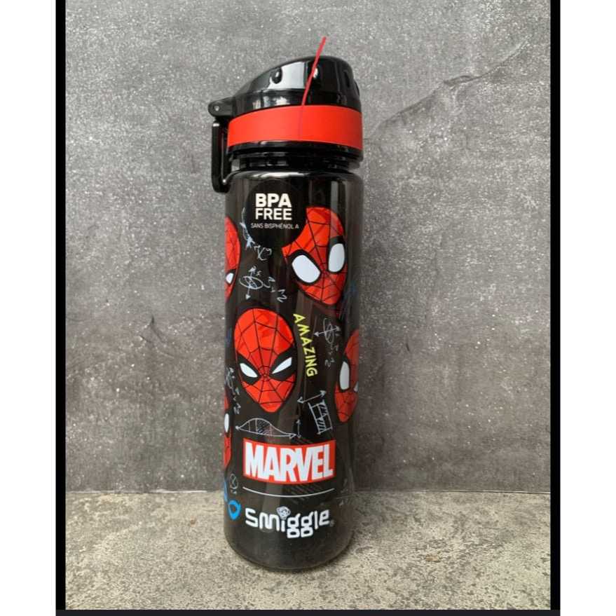 Jual Smiggle Botol Minum Anak Karakter Spiderman/ Tumbler Minum Smiggle ...