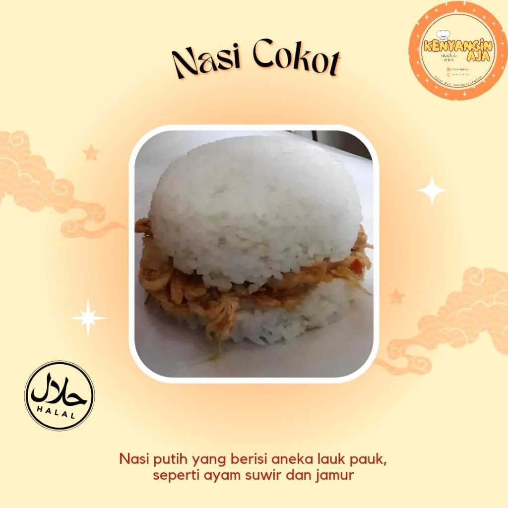 Jual NASI COKOT || kenyangin aja | Shopee Indonesia