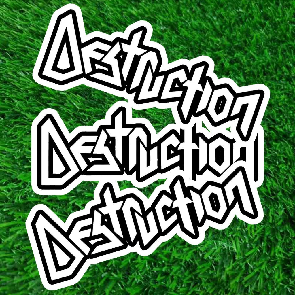 Jual Stiker Destruction - Sticker Logo Band Thrash Metal - Stiker ...