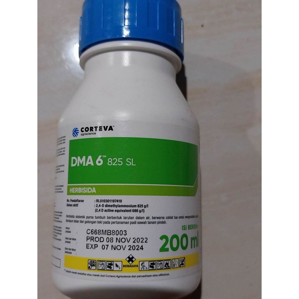 Jual Herbisida Sistemik DMA 6 825SL 200ml Original Kemasan Pabrik ...