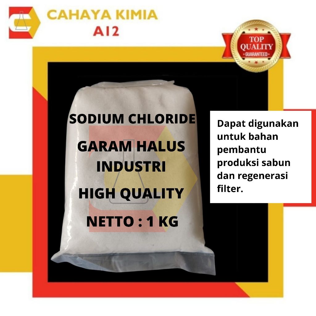 Jual Garam Industri Halus (High Quality) 1 kg | Shopee Indonesia