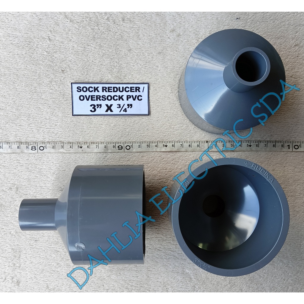 Jual Sock Reducer / OVERSOCK PVC 3" X 3/4" RUCIKA | Shopee Indonesia
